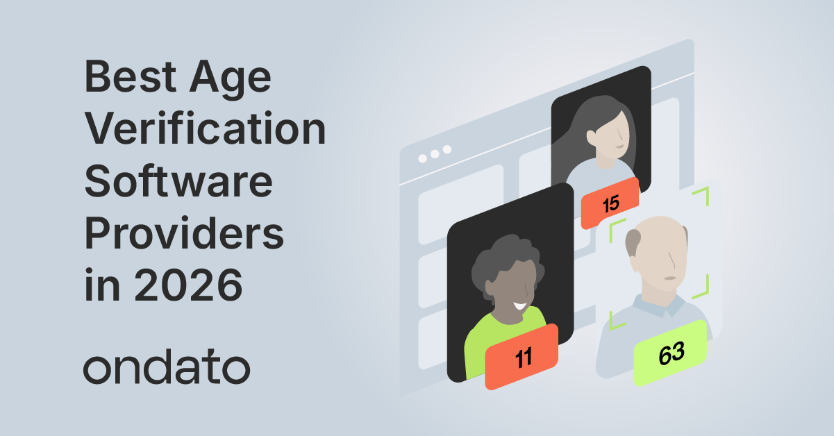 Best Age Verification Software: Top Compliance Tools (2026) | Ondato