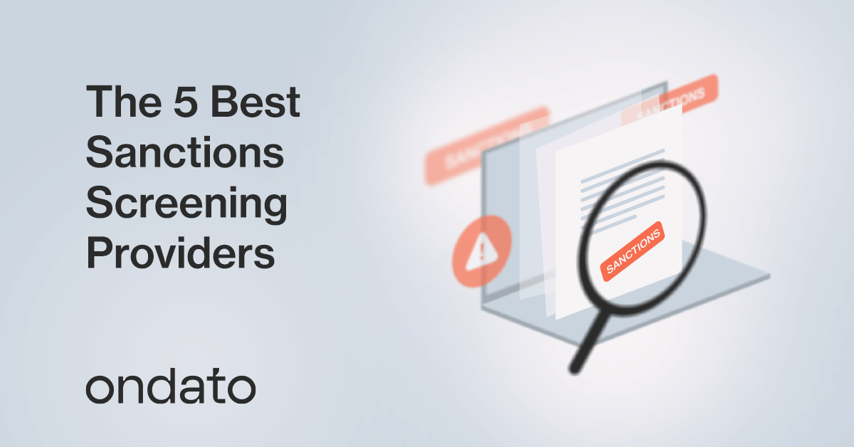 The 5 Best Sanctions Screening Providers | Ondato Blog The 5 Best Sanctions Screening Providers | Ondato Blog