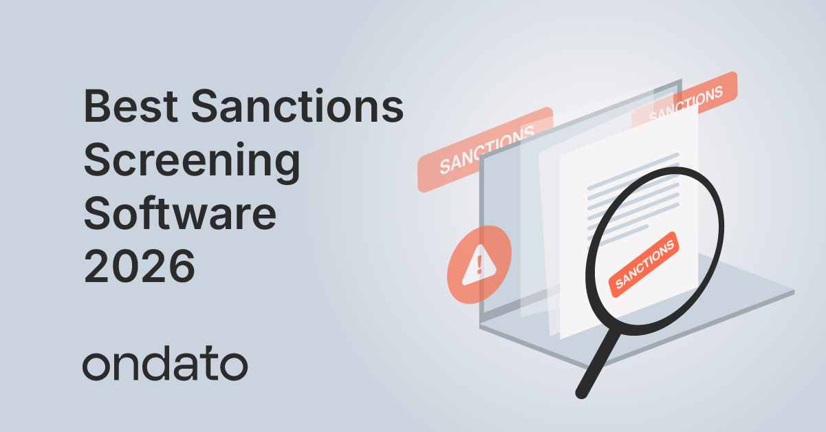 Best Sanctions Screening Software 2026 | Ondato