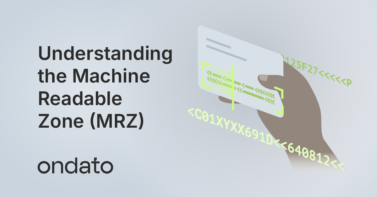 MRZ Explained: Machine Readable Zone for ID Verification | Ondato