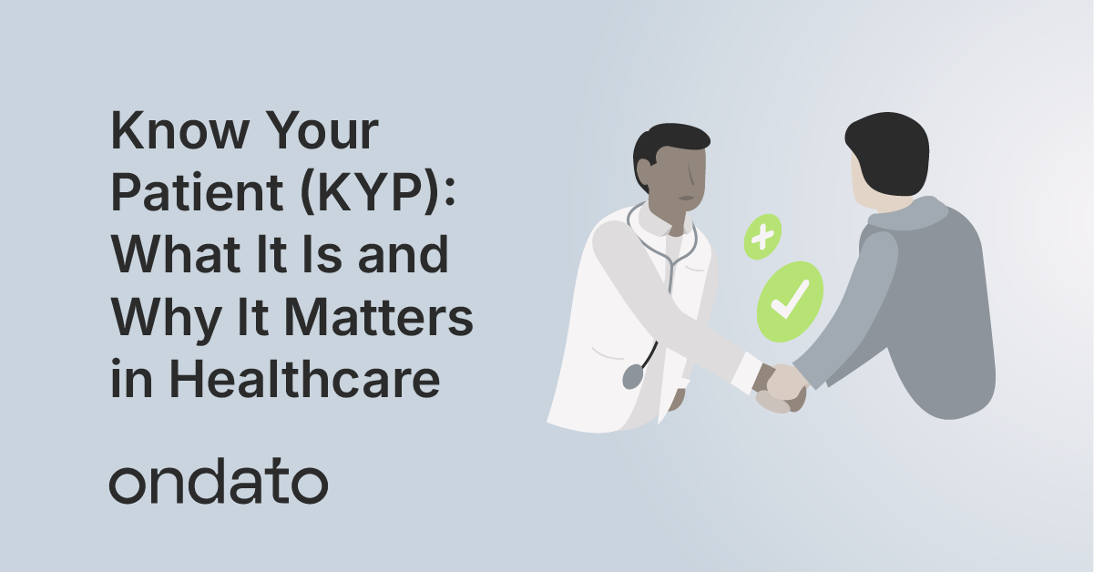 Know Your Patient: Healthcare Identity Checks | Ondato